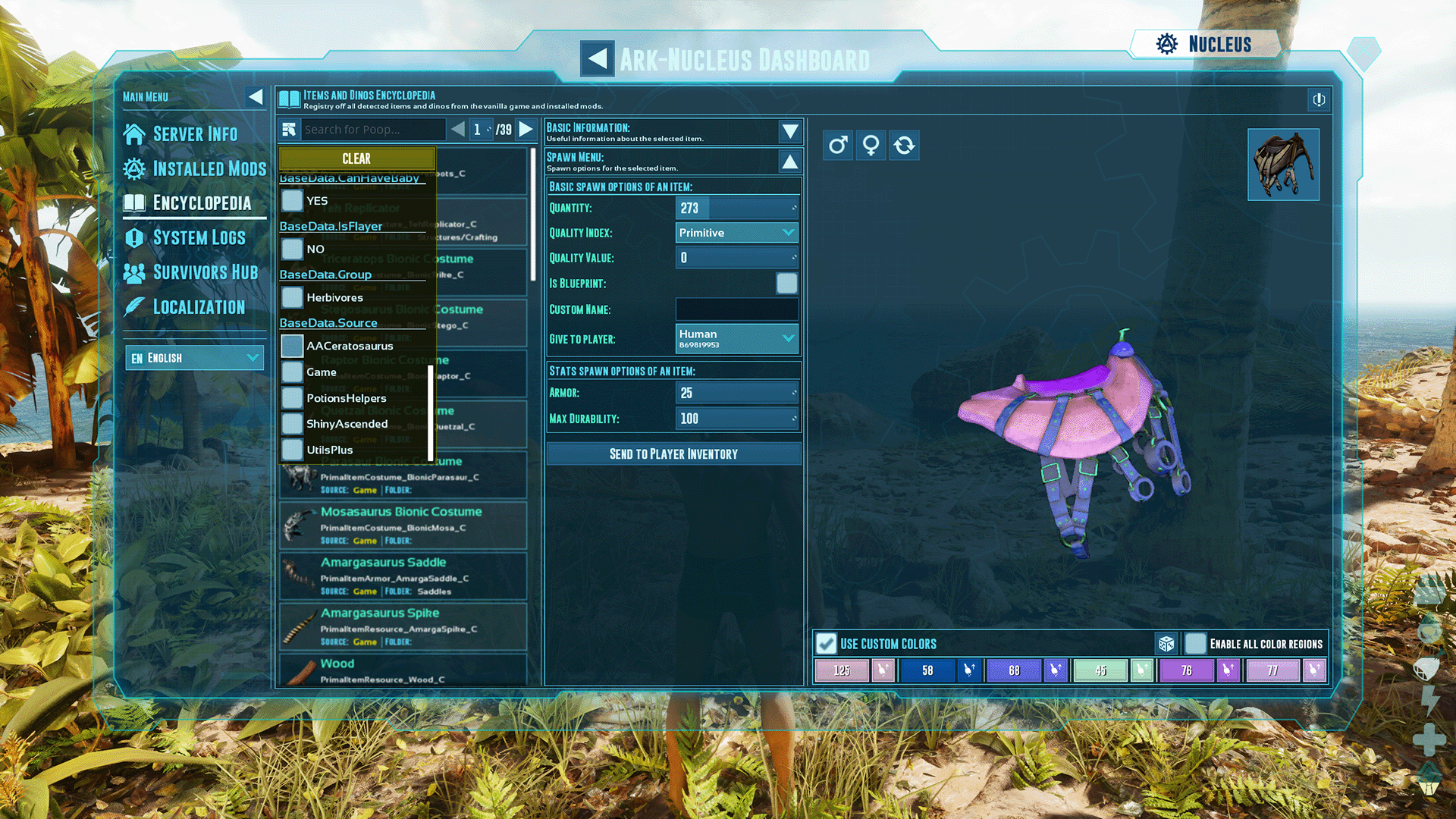 Ark-Nucleus - Gallery - Ark Survival Ascended Mods - CurseForge