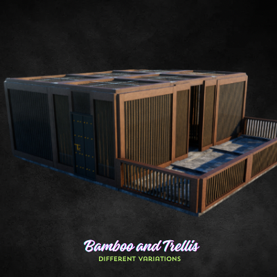 Bamboo and Trellis Structures - Gallery - Ark Survival Ascended Mods ...