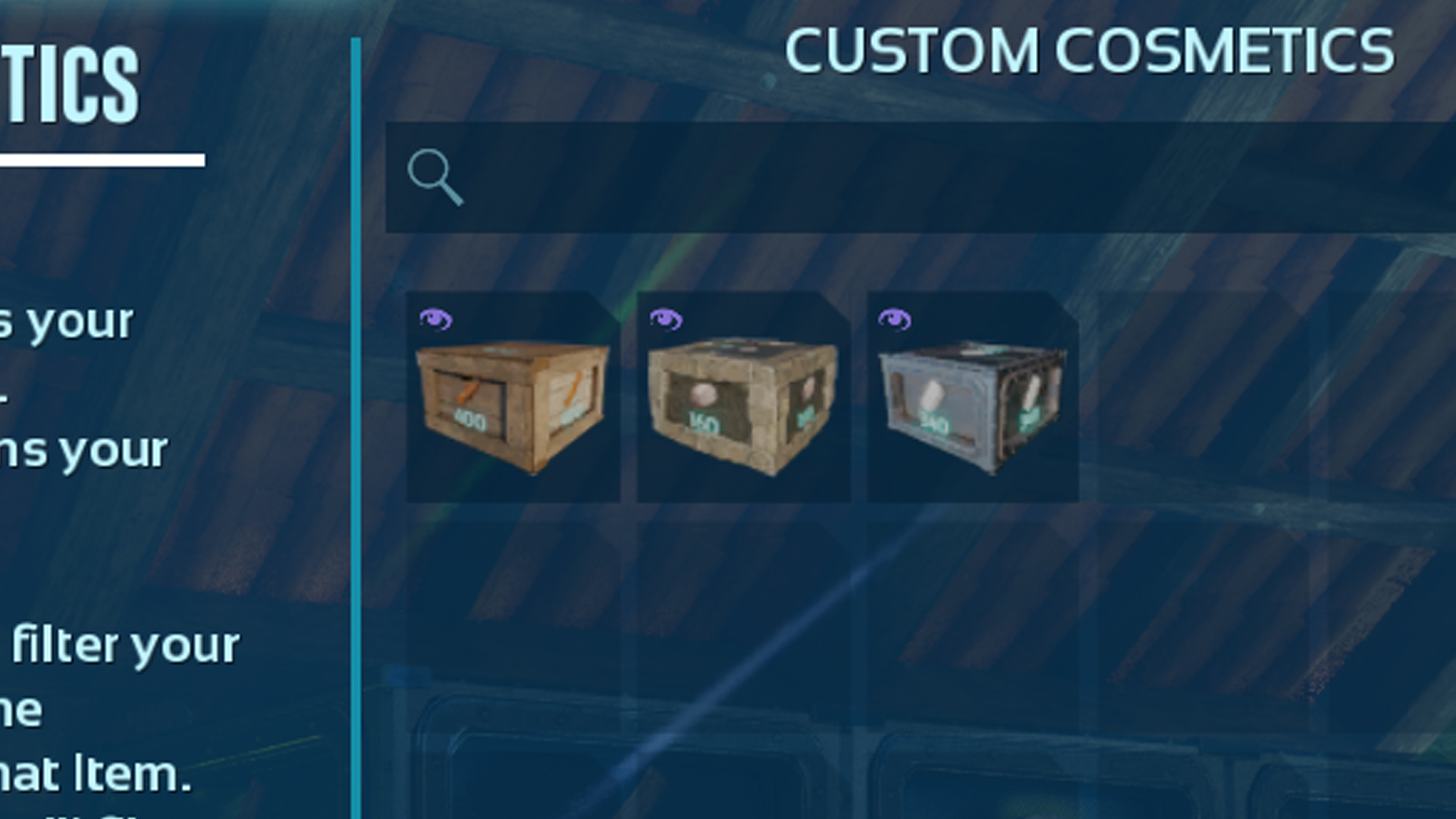 Skin Cosmetics Dedicate Storage - Gallery - Ark Survival Ascended Mods - CurseForge