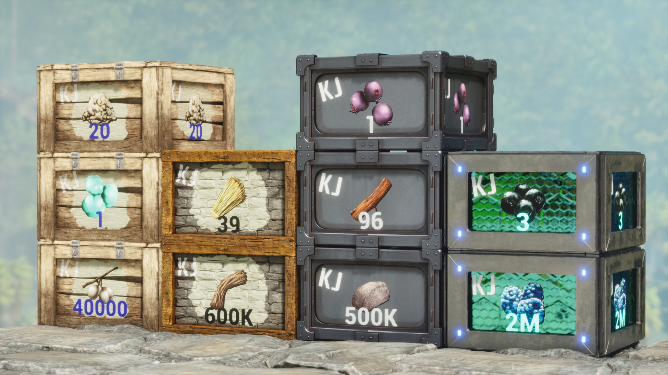KJ's Dedicated Storage - Gallery - Ark Survival Ascended Mods - CurseForge