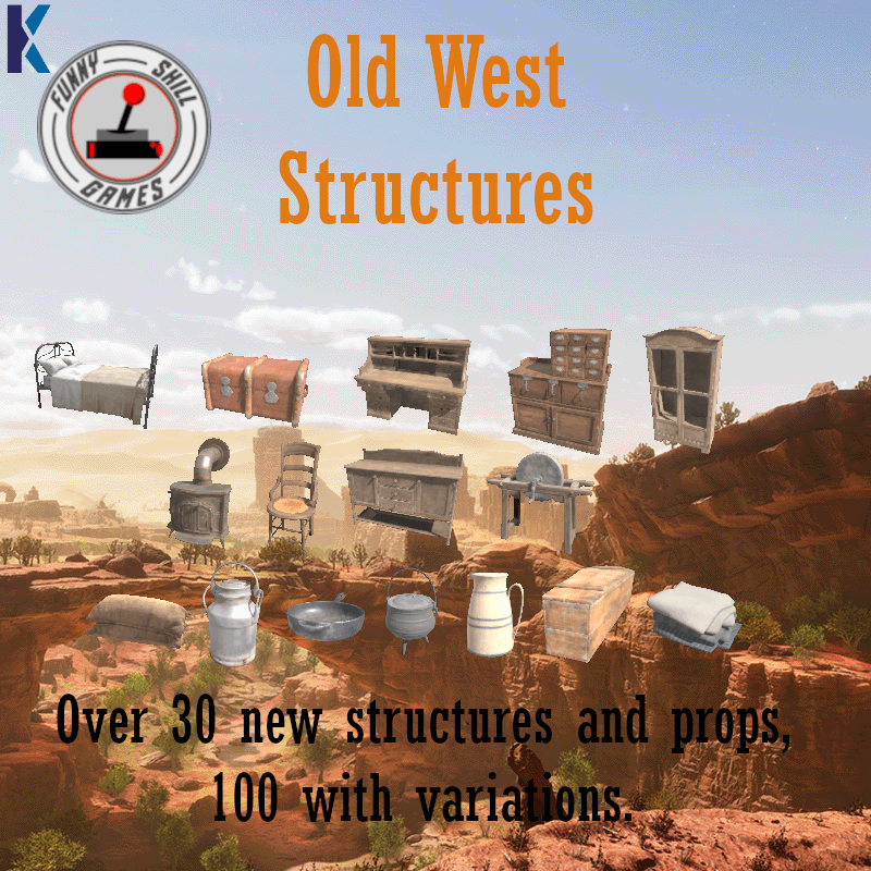 FSG OldWest Structures - Gallery - Ark Survival Ascended Mods - CurseForge
