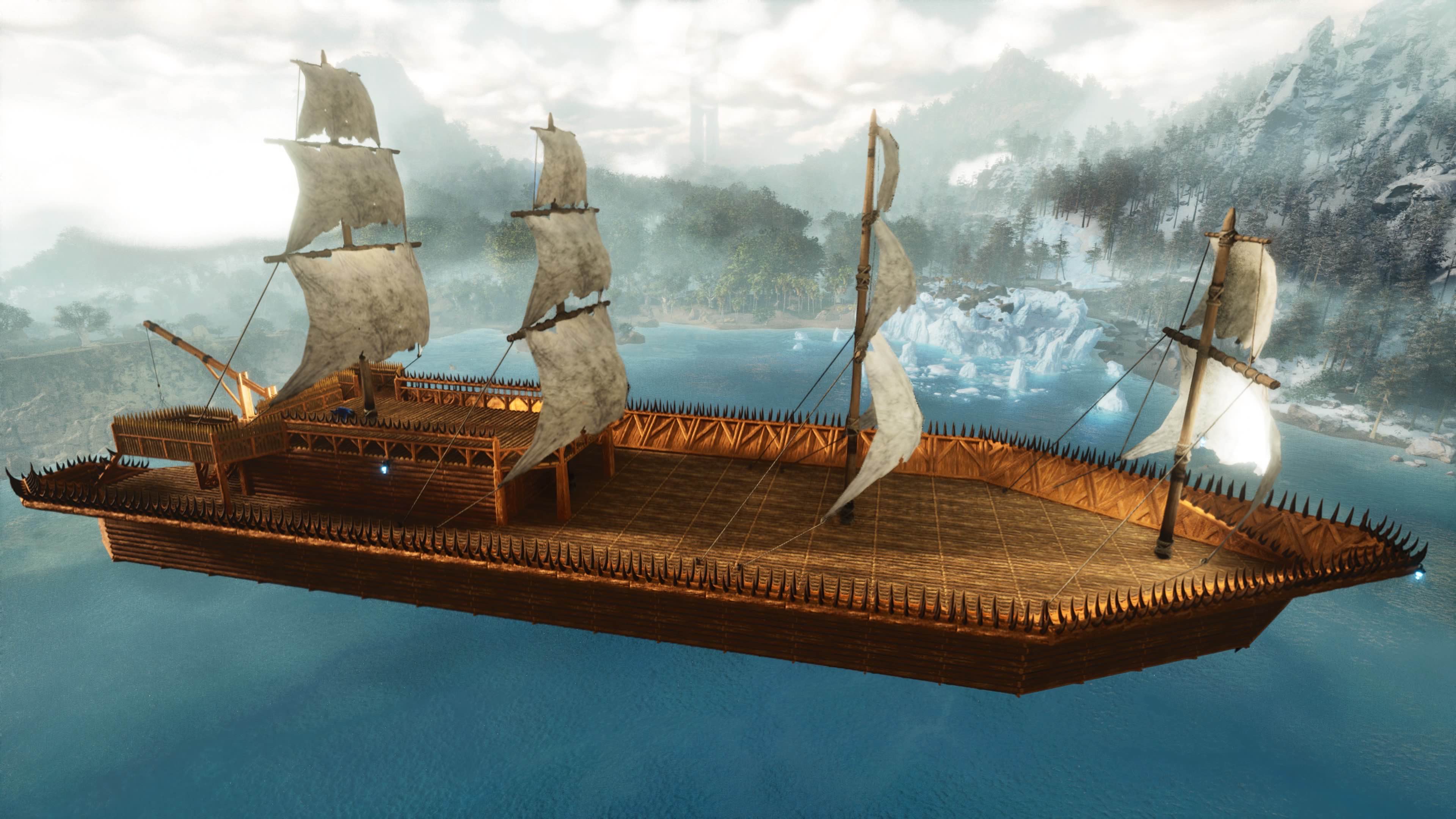 Tech HoverSkiff -Not for General Use- - Ark Survival Ascended Mods ...