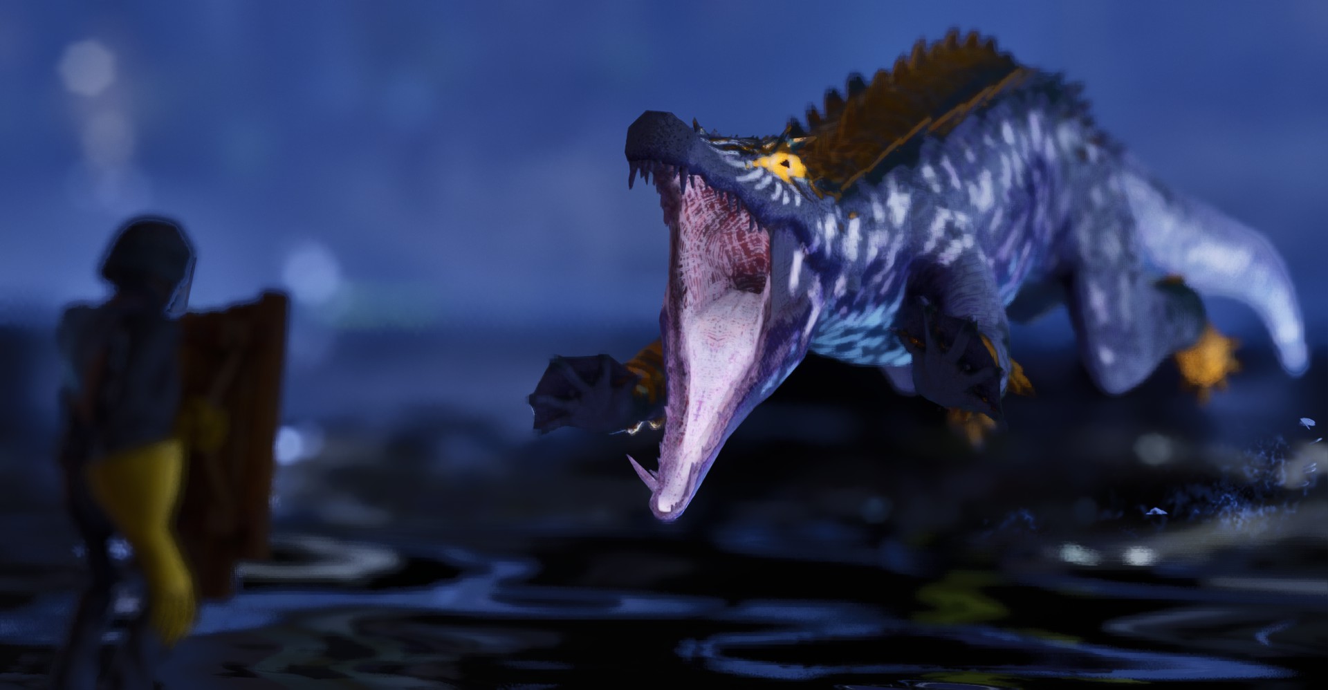 ***DISCONTINUED*** ZCI's Better Kaprosuchus! - Gallery - Ark Survival ...