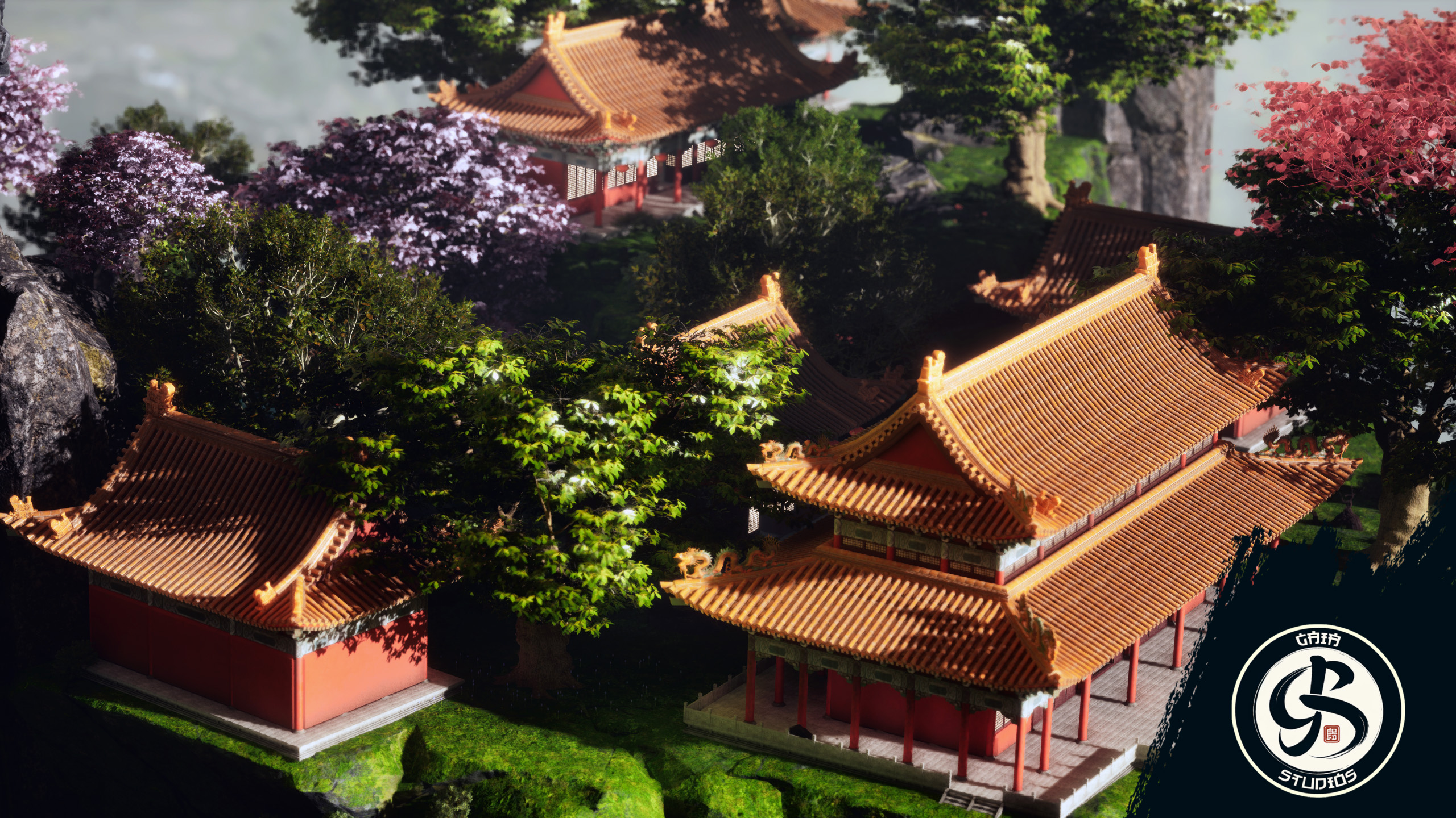Prefabs: Chinese Temples | Gaia Studios - Gallery - Ark Survival ...