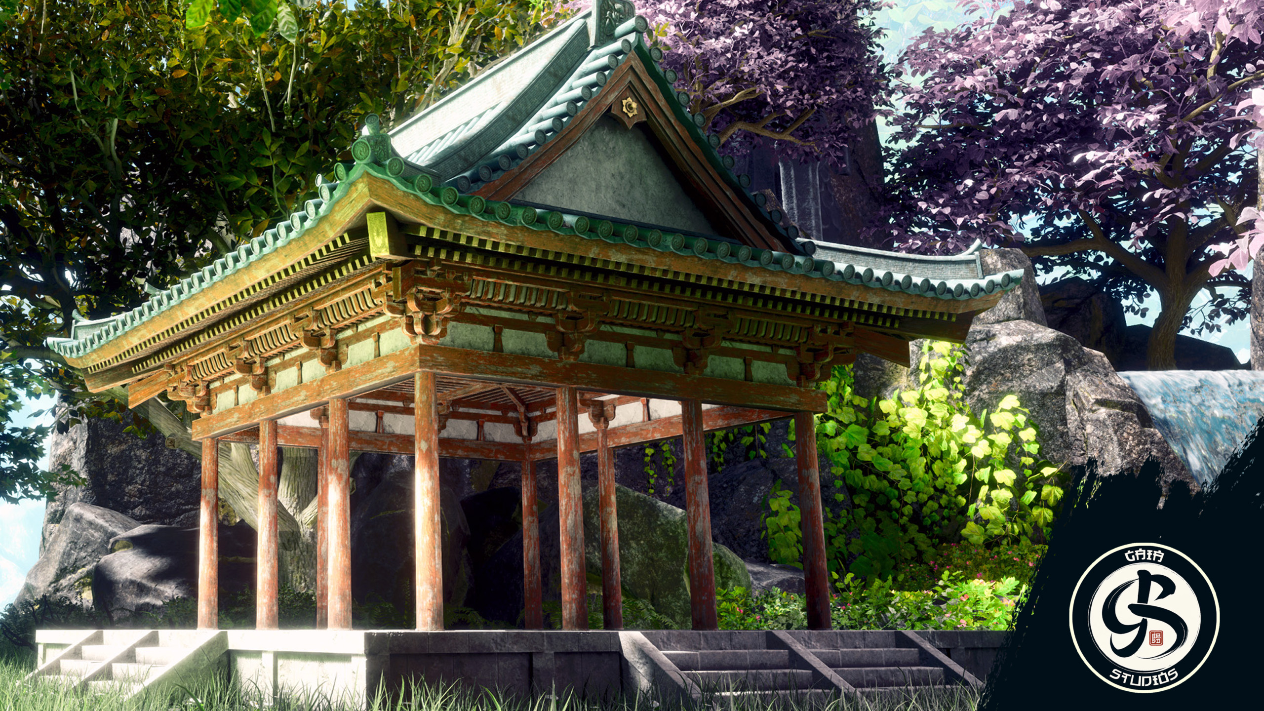Prefabs: Japanese Temples | Gaia Studios - Gallery - Ark Survival ...