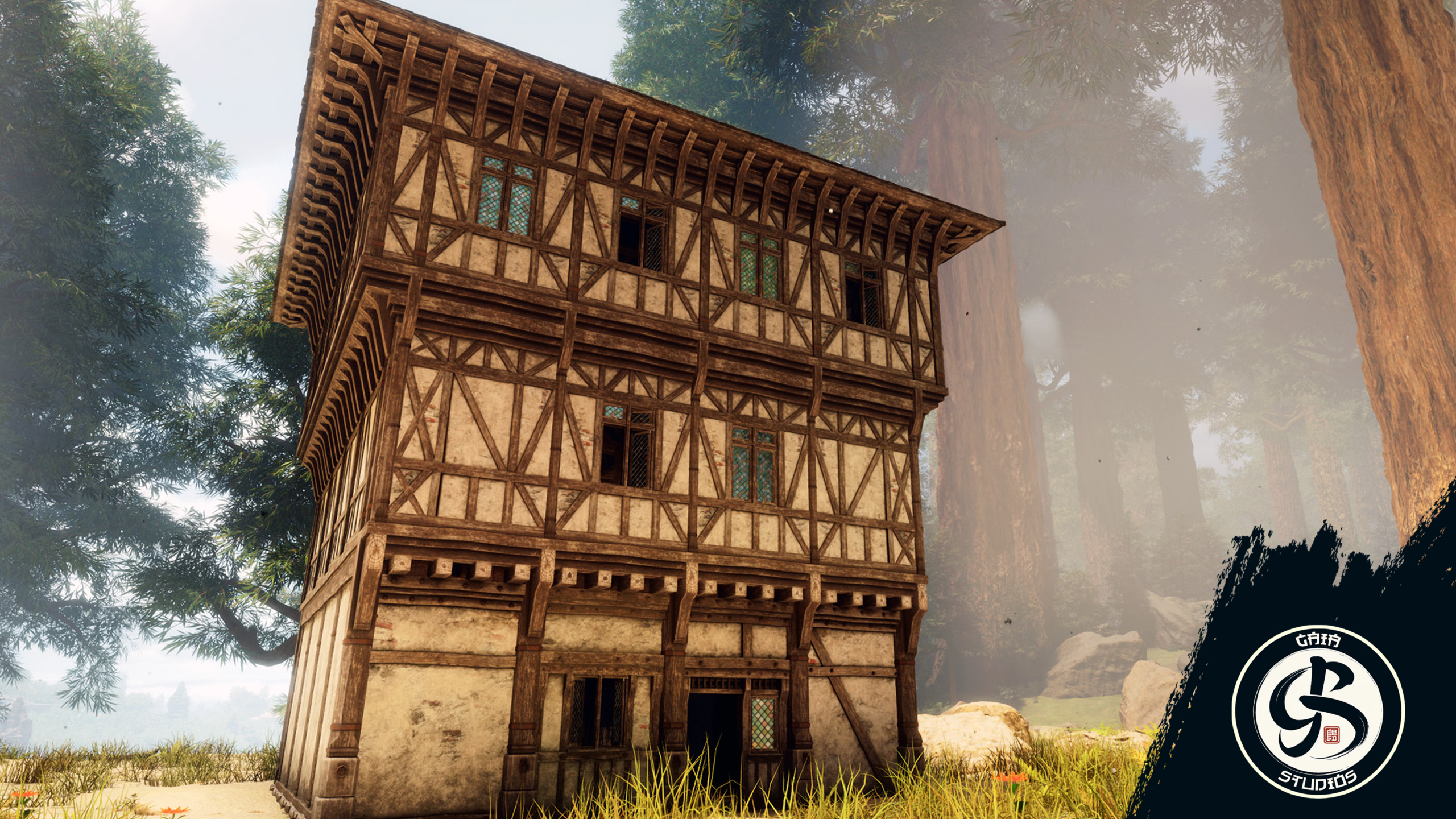 Prefabs: Medieval Town | Gaia Studios - Gallery - Ark Survival Ascended ...