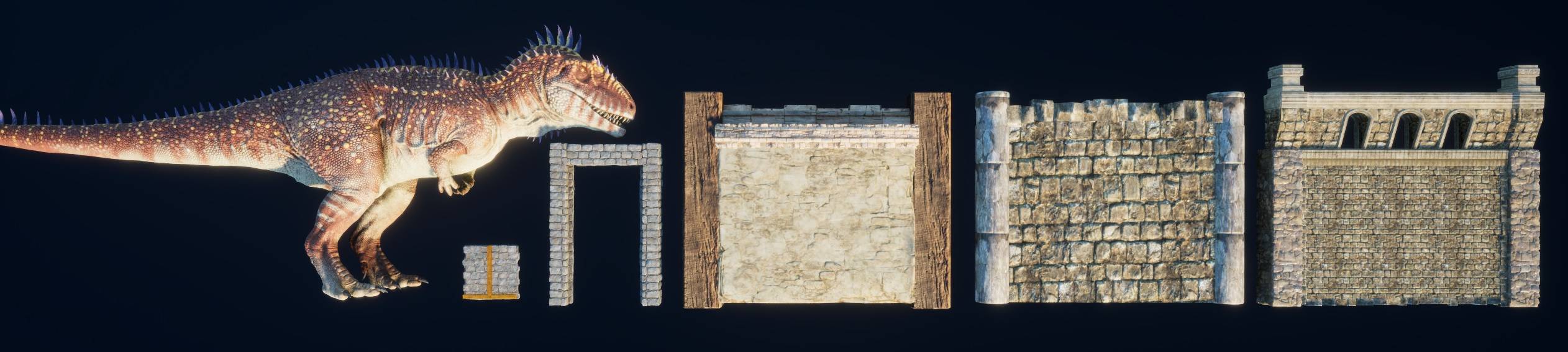 Fery's Basewalls - Gallery - Ark Survival Ascended Mods - CurseForge